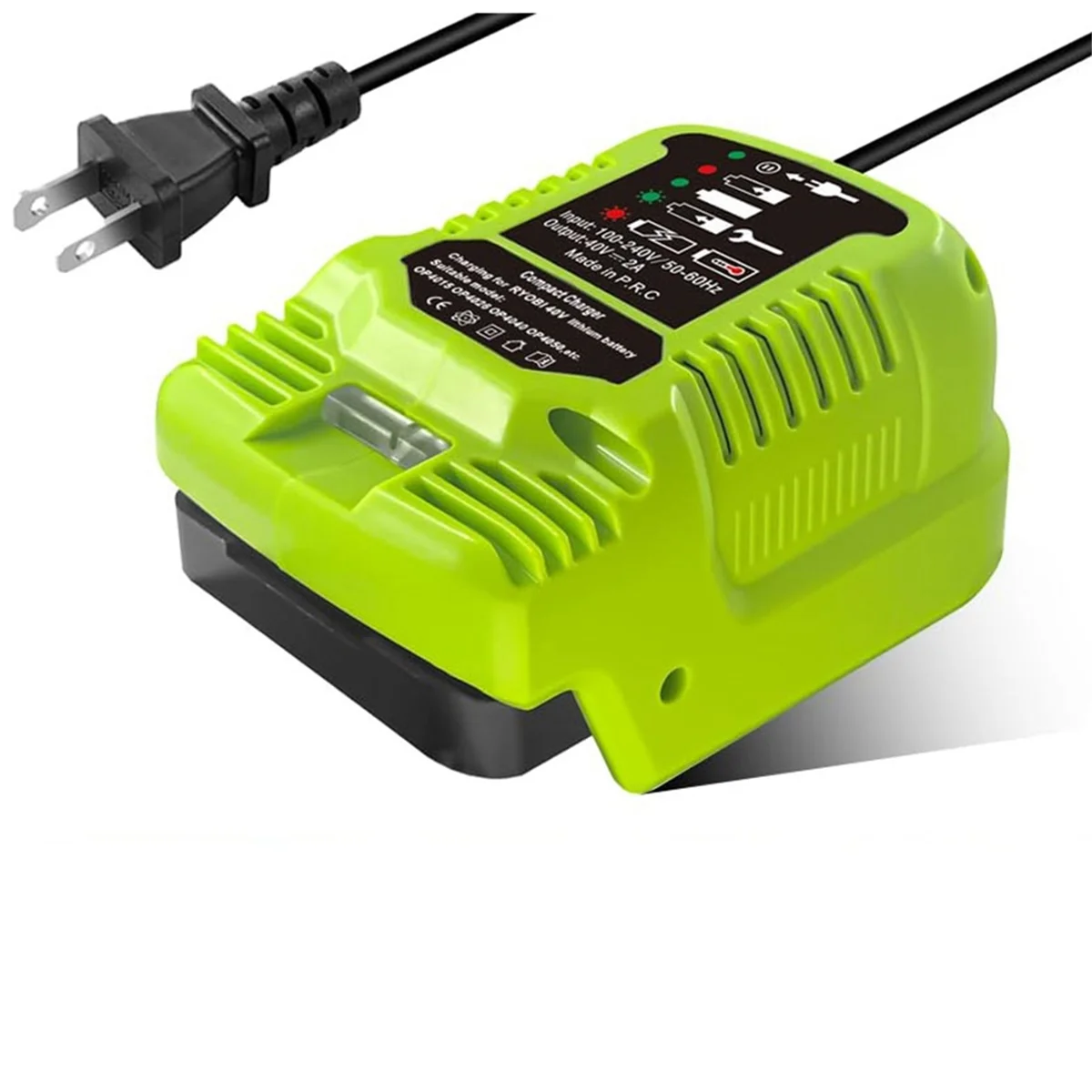 Mini-Charger-for-Ryobi-40V-Battery-Charger-OP4040-OP4050-OP4050A ...
