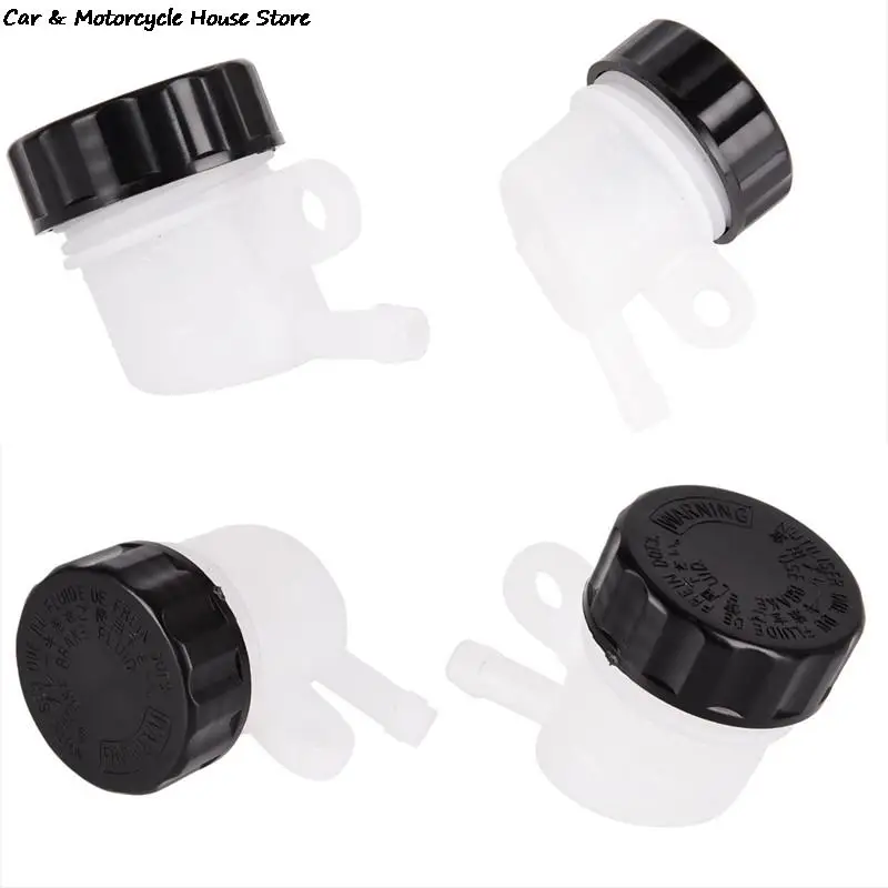 Motorcycle Foot Rear Brake Master Cylinder Tank Oil Cup Fluid Bottle ...