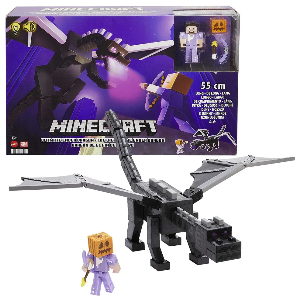 Tipos Minifiguras Minecraft Esqueleto Caballo Hoglin Ender Dragon ...