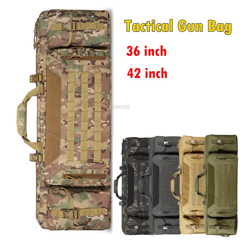 36 42 Inch Hunting Gun Carry Bags Army Airsoft CS Combat Tactical ...