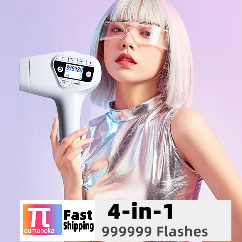 999999 flashes ipl depilador a laser para mulheres uso doméstico ...