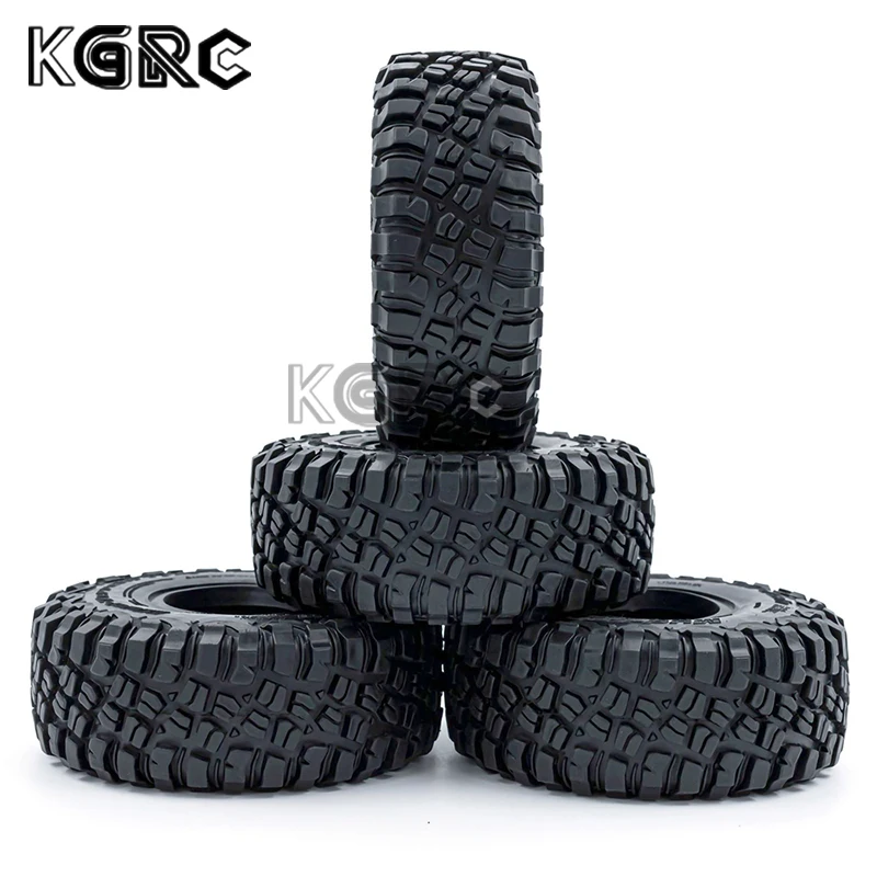 1.9 Inch 117mm Rubber Tire Rock Crawler Tyre For RC Car TRX4 TRX6 SCX10 ...