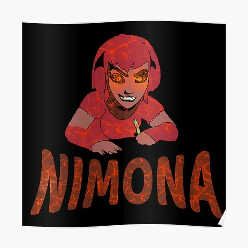 Nimona-Poster-Decor-Modern-Wall-Print-Room-Vintage-Home-Art-Mural ...
