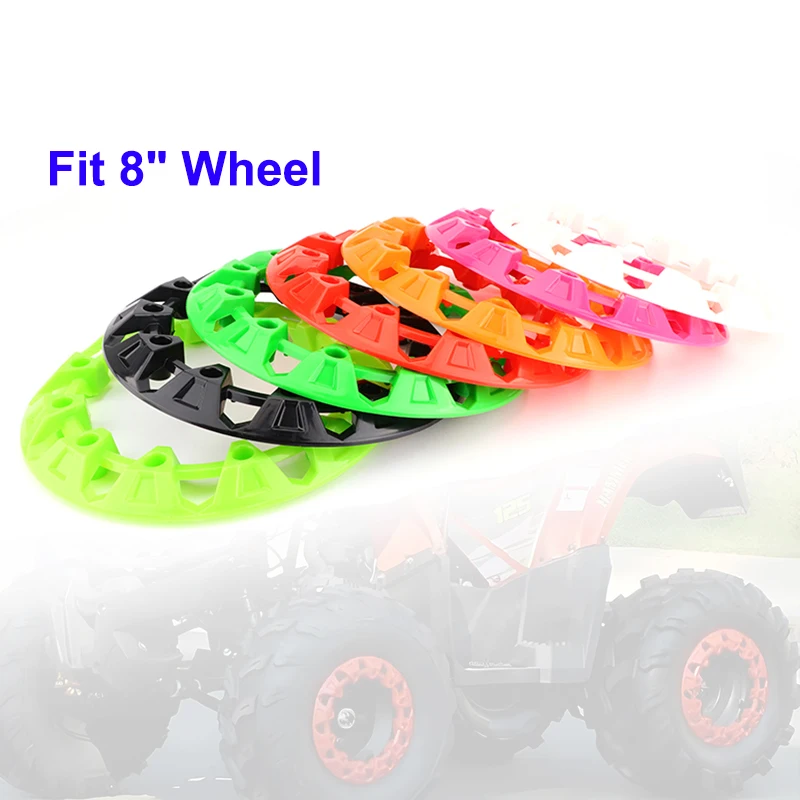 8 Inch Wheel Trim Hub Protection Decor Rim Cap Plastic Cover Tires For ...