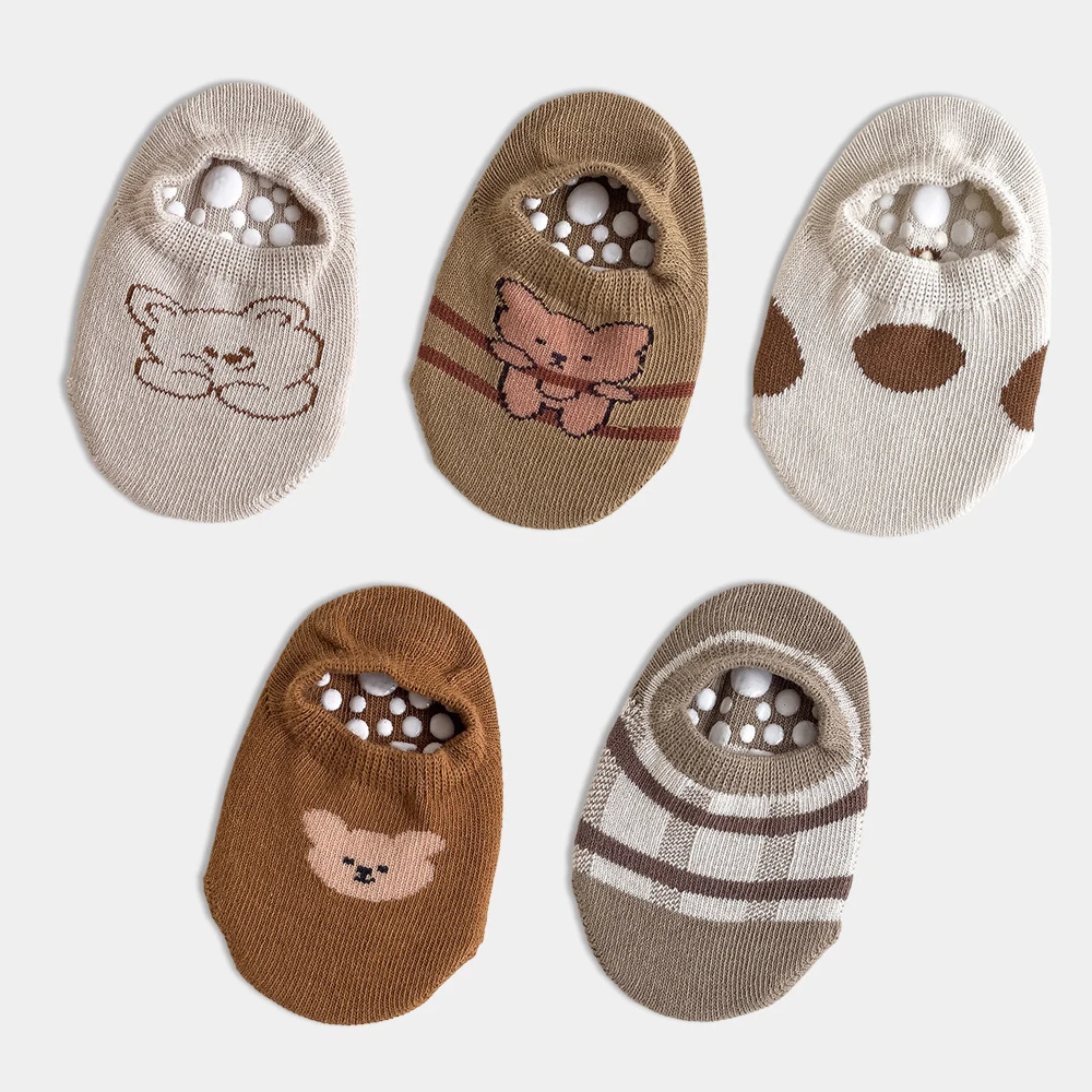 5-Pairs-Cartoon-Baby-Socks-Toddler-Anti-Slip-Cotton-Floor-Socks-for ...