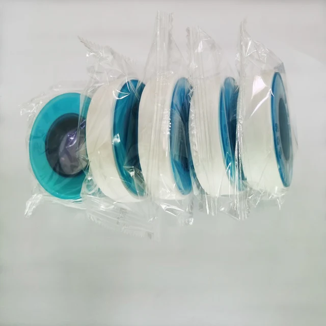 5 Pieces 20M Faucet Sealing Thread PTFE Industrial Teflon Tape Plumber ...