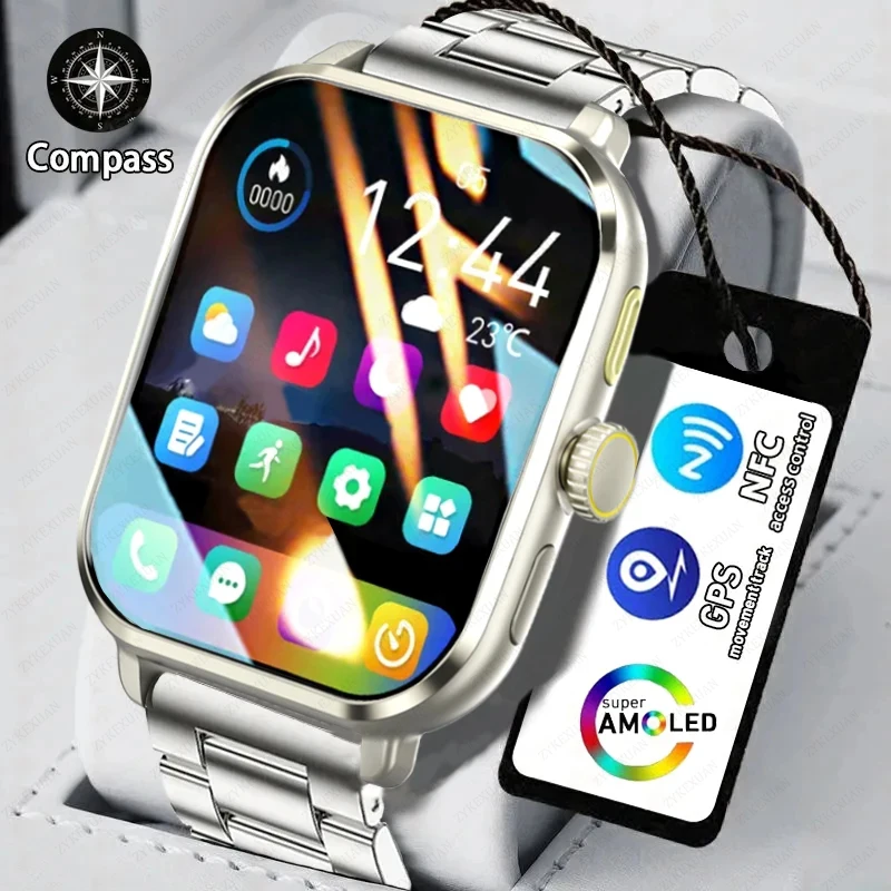 Smartwatch-para-Huawei-Android-alta-atualiza-o-de-tela-AMOLED-sempre ...