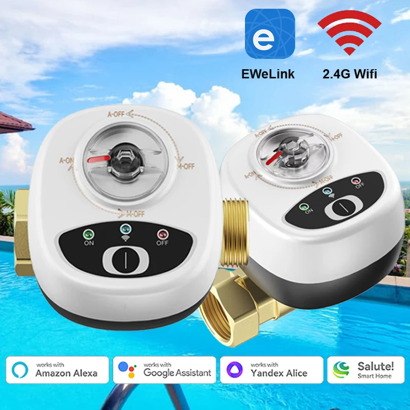 EWelink-APP-Wifi-valvola-dell-acqua-Timer-intelligente-valvola-a-sfera ...