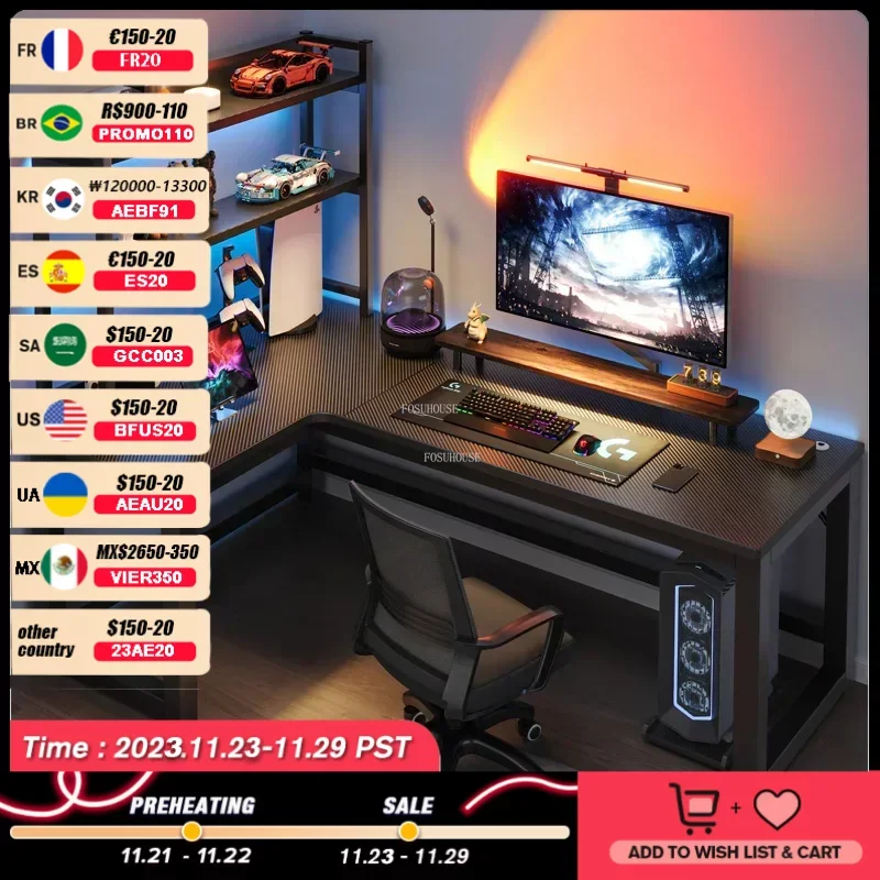 European-Corner-Computer-Desks-Double-Table-Creative-Office-Furniture ...