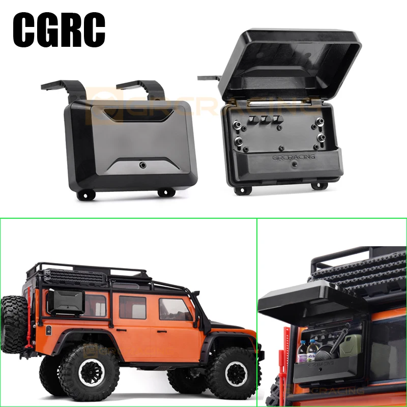 1PCS-Plastic-Side-Window-Toolbox-Luggage-For-1-10-RC-Crawler-Car ...