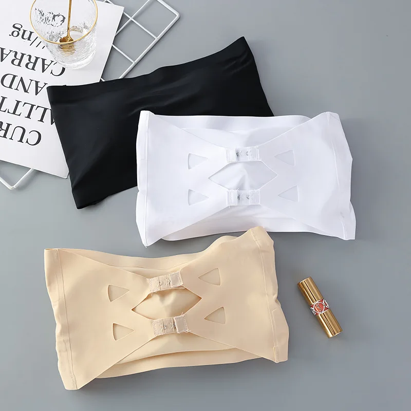 Women-Seamless-Invisible-Bra-Sexy-Lingerie-Women-Brassiere-Tube-Top ...