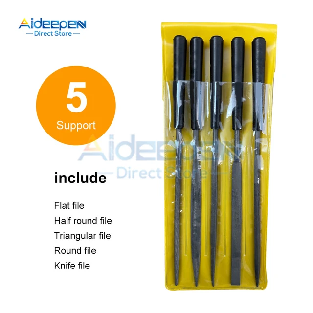 10/5pcs Diamond Mini Needle File Set DIY Wood Rasp File Needle Jewelry ...