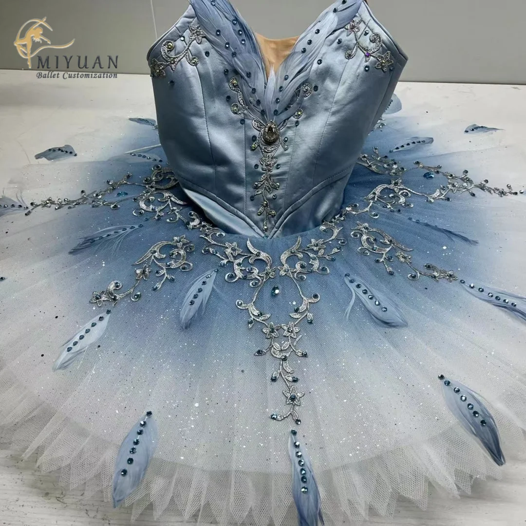 Blue-Bird-Ballet-TUTU-professional-custom-high-grade-ballet-dress-gauze ...