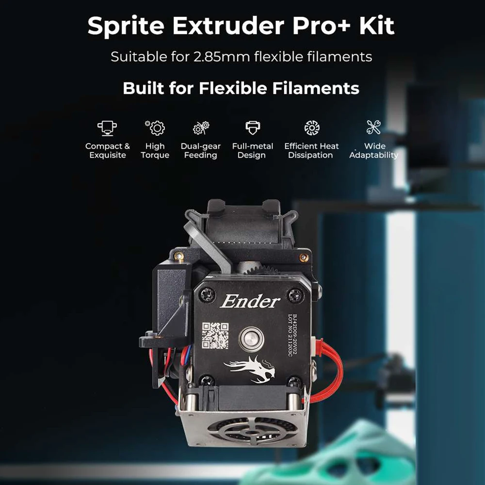 Creality-Sprite-Extruder-Pro-KIt-for-2-85mm-Flexible-Filaments-TPR-TPU ...