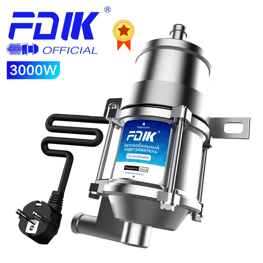 Fdik 3000w Engine Heater 220v Car Preheater Auto Coolant Heating Truck ...