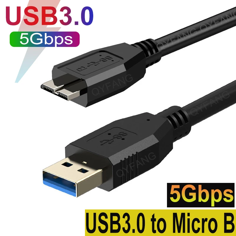 Hard-Drive-External-Cable-5Gbps-USB3-0-to-Micro-B-Cable-HDD-Cable-Micro ...