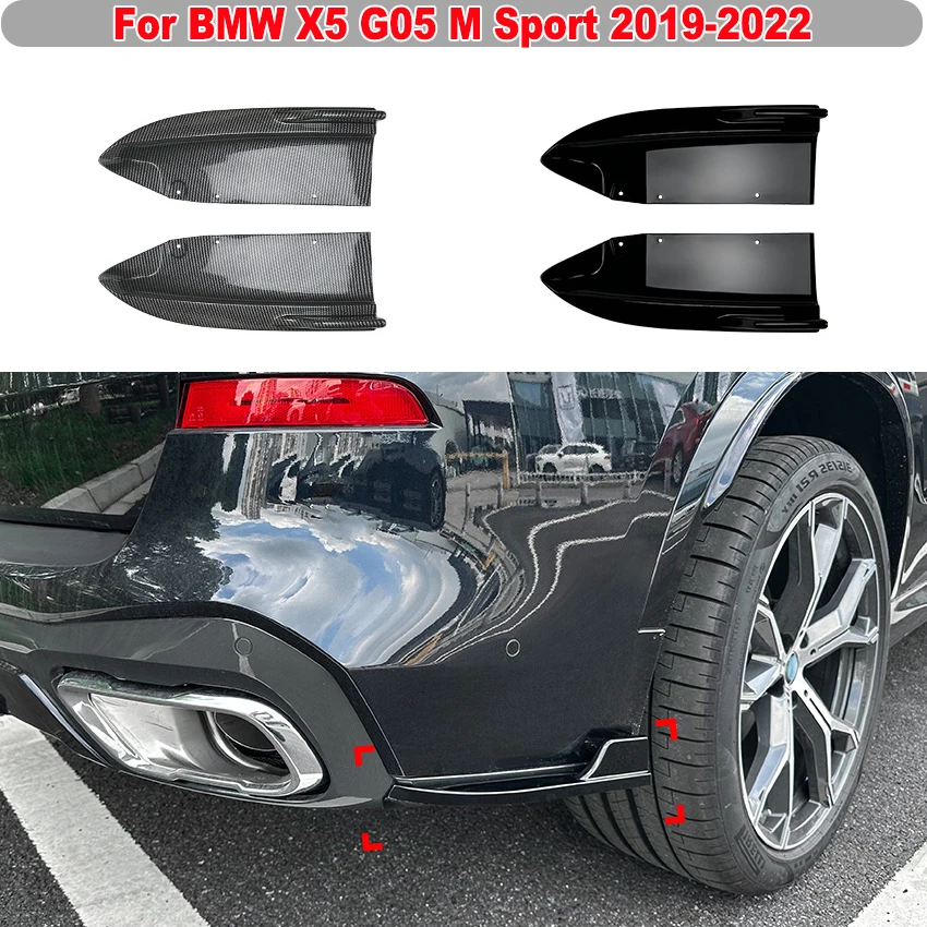 Rear-Corner-Bumper-For-BMW-X5-G05-M-Sport-2019-2022-Rear-Cover-Spliter ...