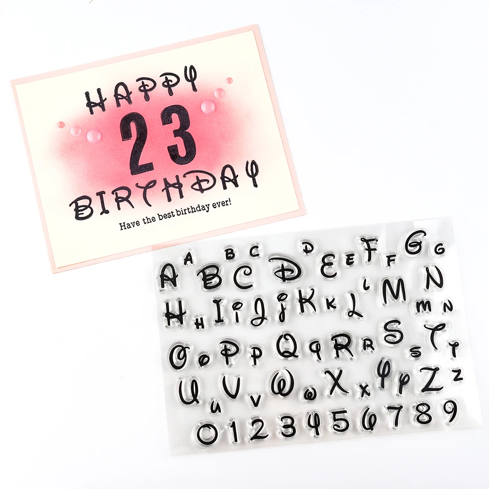 Disney Font Numbers