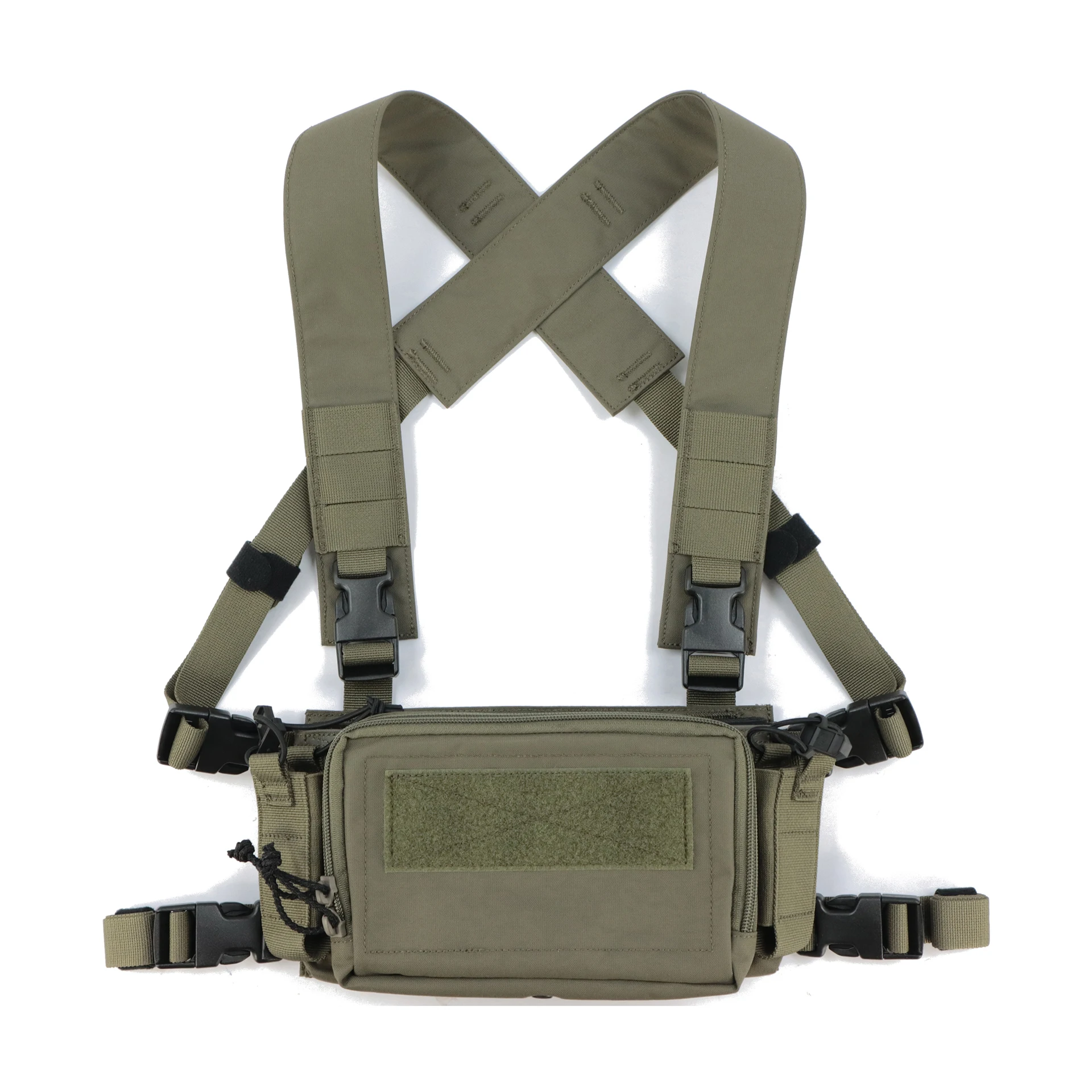 ApeForceGear-D3CRM-Chest-Rig-Tactical-Airsoft-M4-AR-Camo-X-Strap-Molle ...