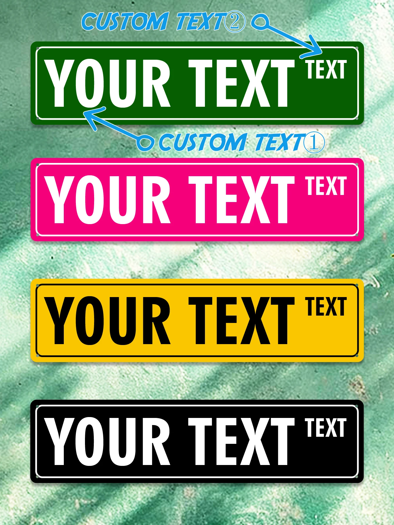 Custom Design: The Ultimate Guide to Personalized Metal Signs for Home ...