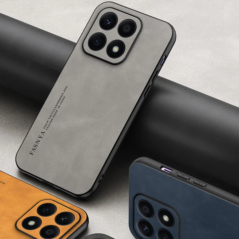 For-Honor-X8A-Case-On-Luxury-Lambskin-Leather-Skin-Feel-Cases-For-Honor ...