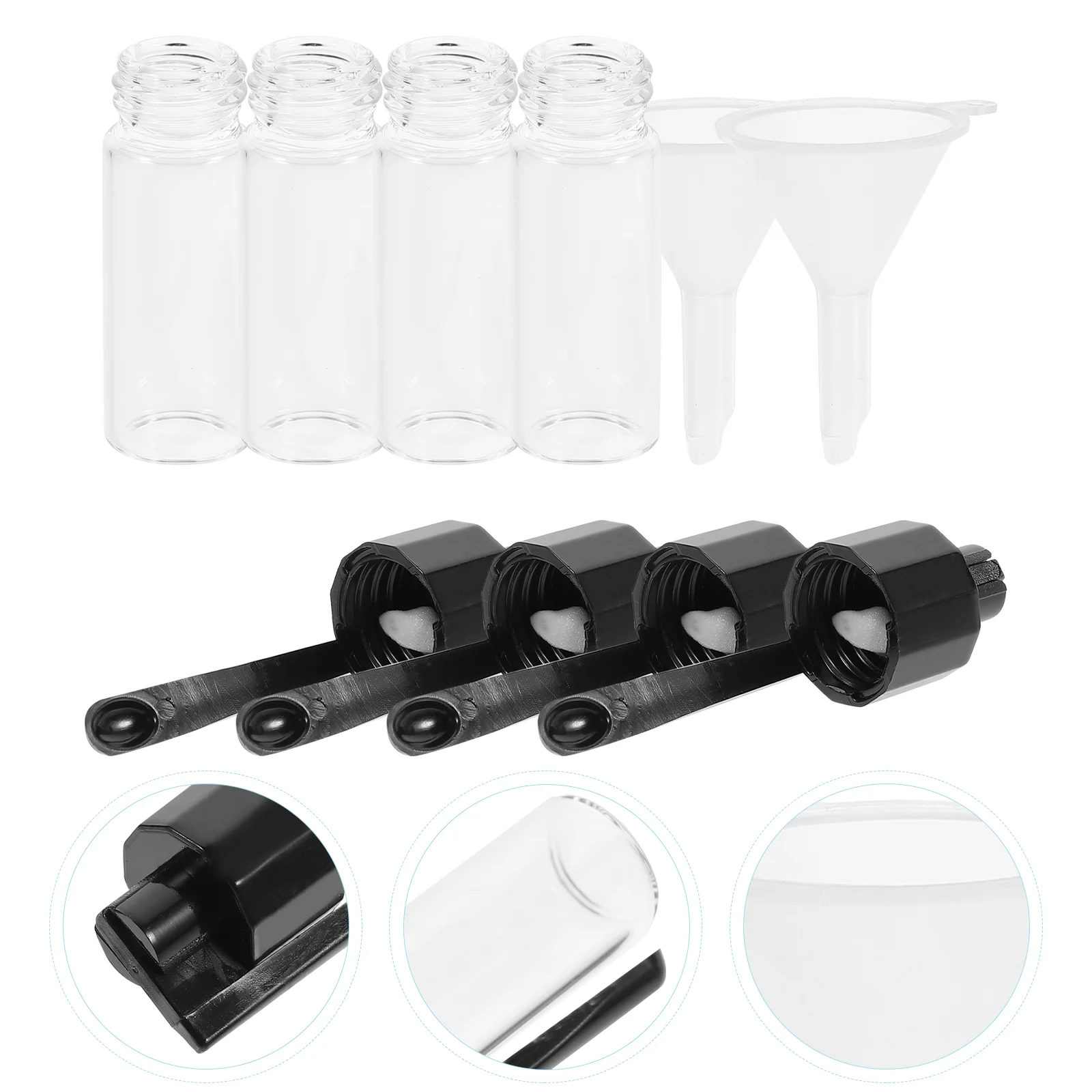 Bottle-Storage-Containers-Spice-Container-Powder-Portable-Lids ...