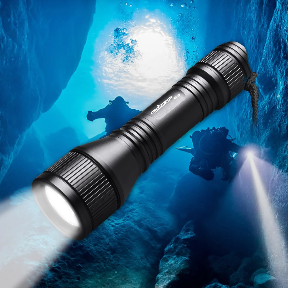 ORCATORCH-D550-Professional-Diving-Flashlight-Powerful-Underwater ...