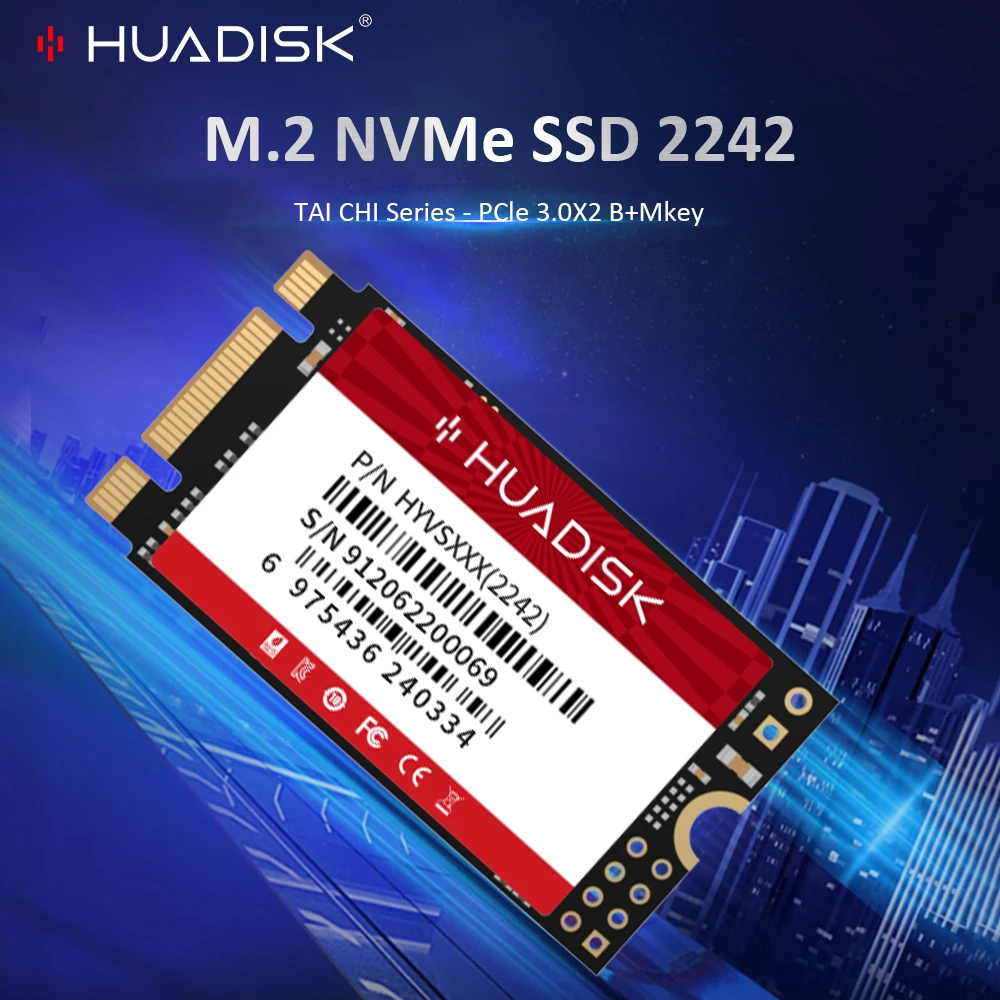 HUADISK-512GB-SSD-M2-2242-PCIe-Gen3-0X2-NVMe-M-2-SSD-1TB-256GB-128GB ...
