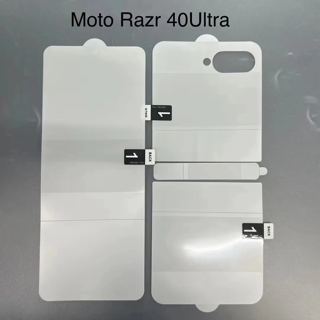 HD-Clear-Protective-Screen-Film-For-Motorola-Moto-Razr-40-Ultra-Soft ...