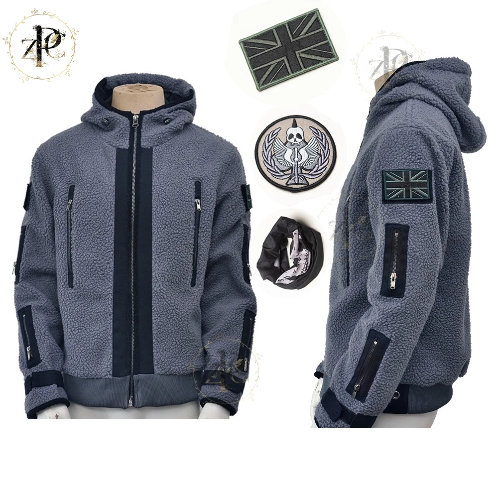 Call of duty 6 cosplay roupas mesmo jaqueta tf141 uniforme da equipe ...