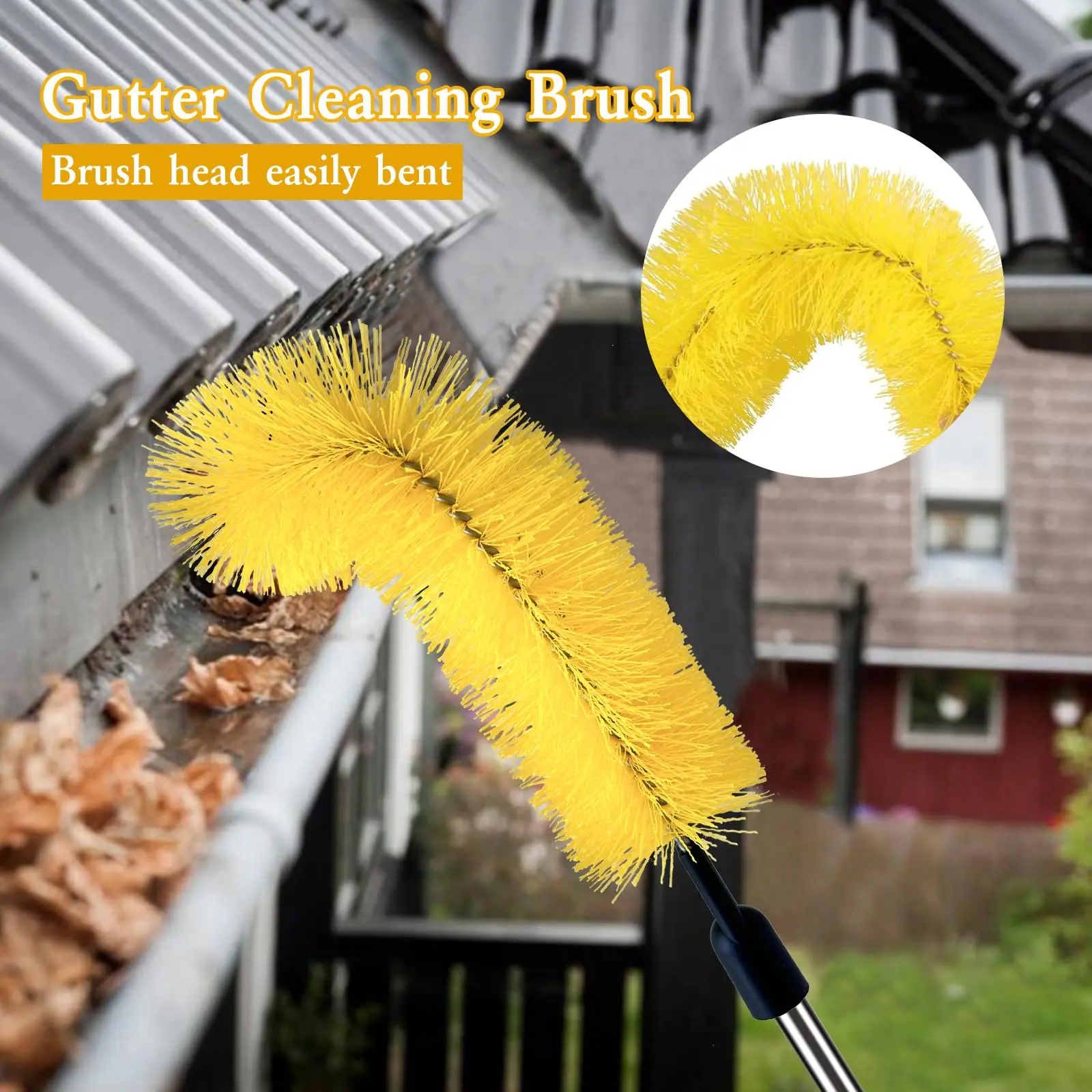 Yellow-Gutter-Cleaning-Tools-From-the-Ground-Clean-Brush-Roofing-Tool ...