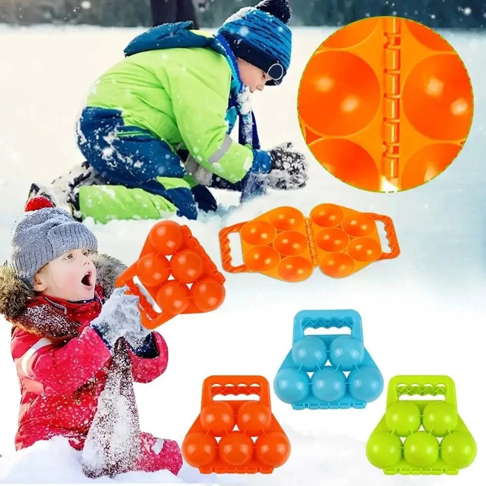 Plastics-Snowball-Maker-Clip-Wear-resistant-Double-ball-Snow-Ball-Mold ...
