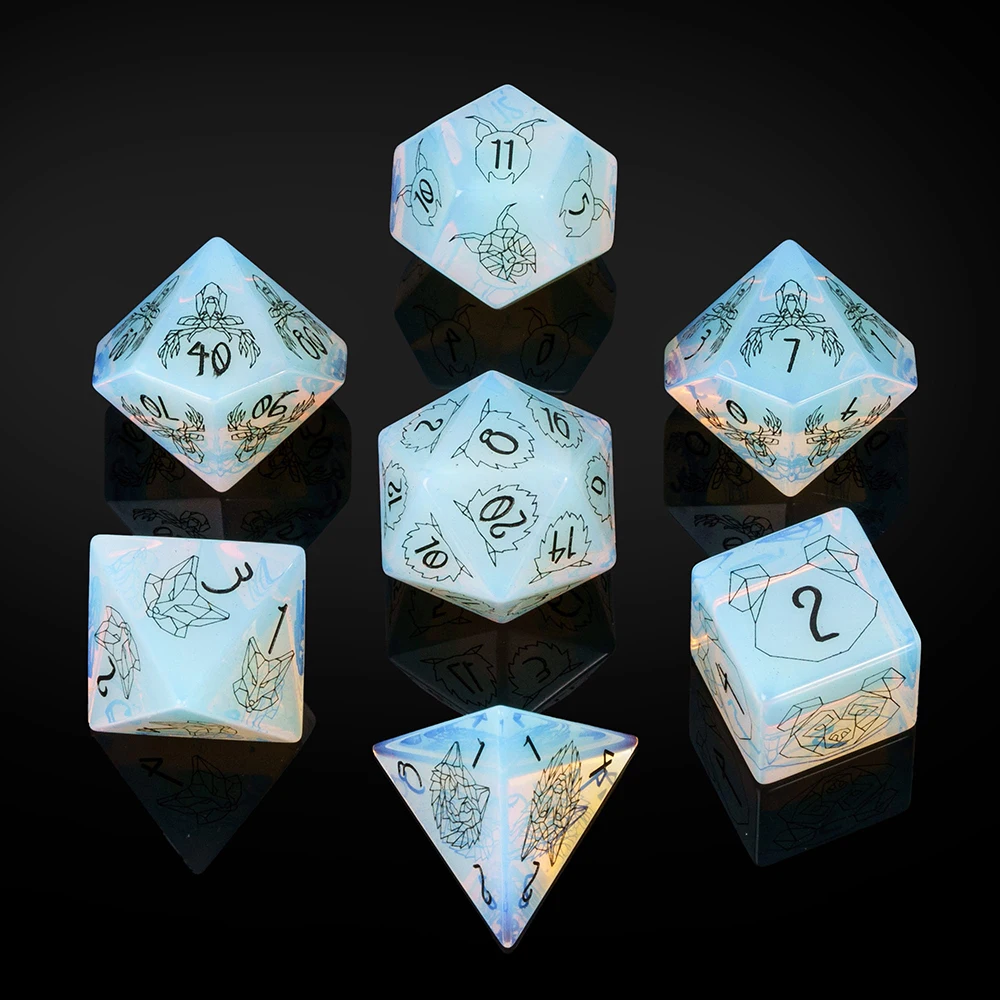 Cusdie-7Cs-Cyber-Beasts-Dice-DND-Creative-Design-D-D-Dice-Handmade-16mm ...