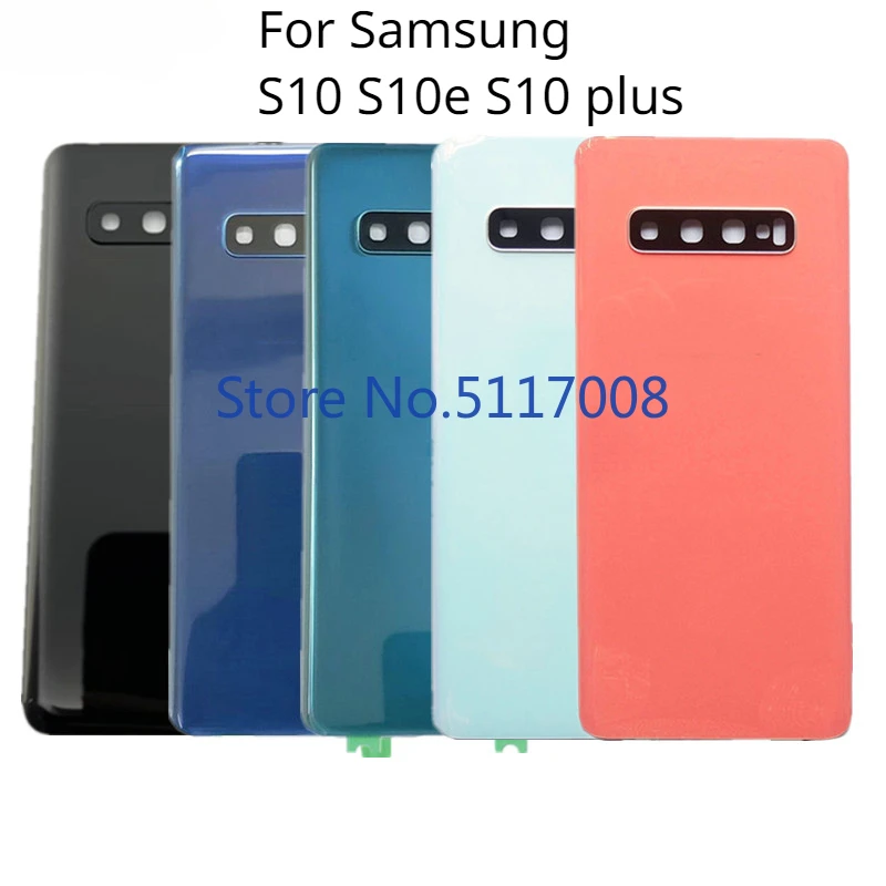 For-Samsung-Galaxy-S10-Plus-G975-G973-S10e-G970-Back-Battery-Cover-Rear ...