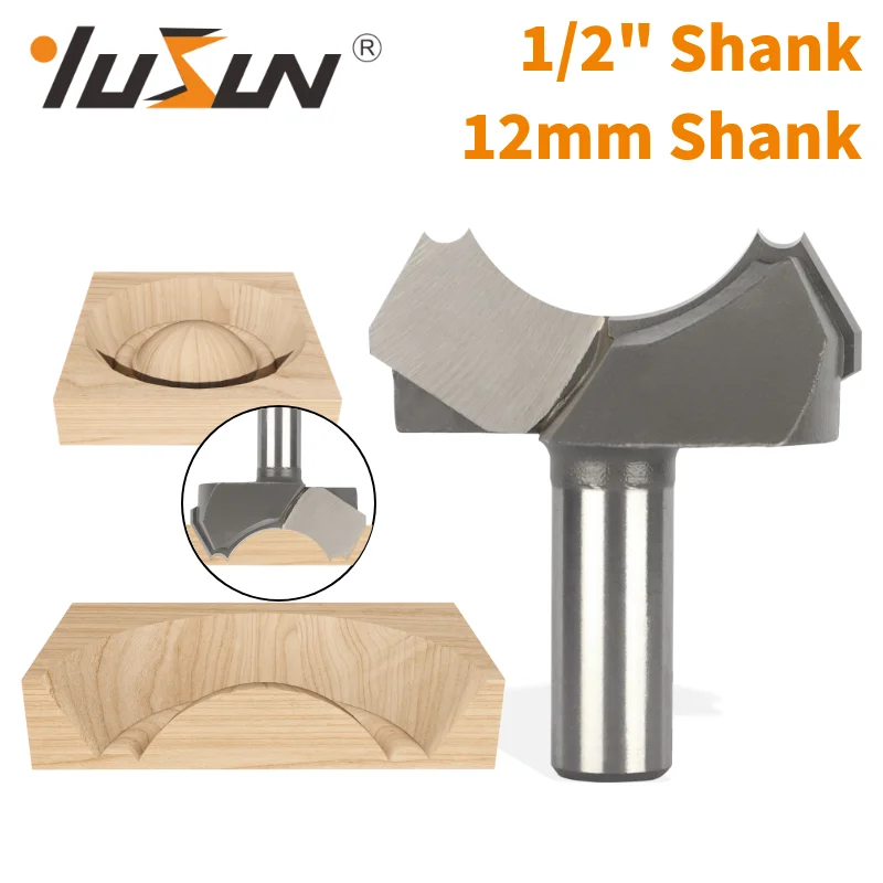 YUSUN Double Dragon Ball Bit Router Bit Carbide Cutters Woodworking ...