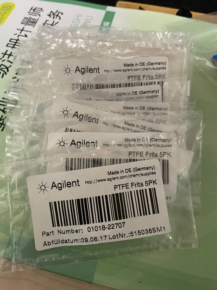 Original-Agilent-PFTE-liquid-phase-filter-white-head-01018-22707 ...