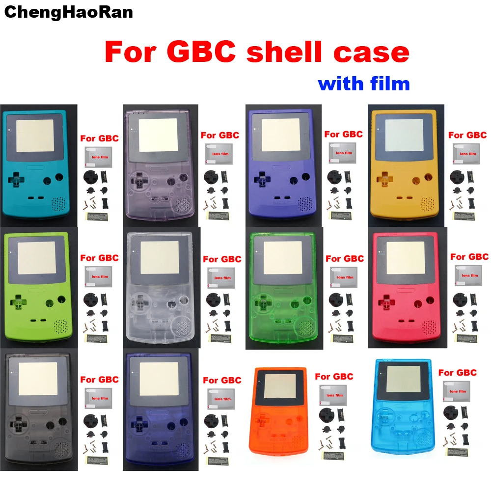 New-Plastic-Game-Shell-Housing-Case-Capa-para-Nintendo-Gameboy-Color ...