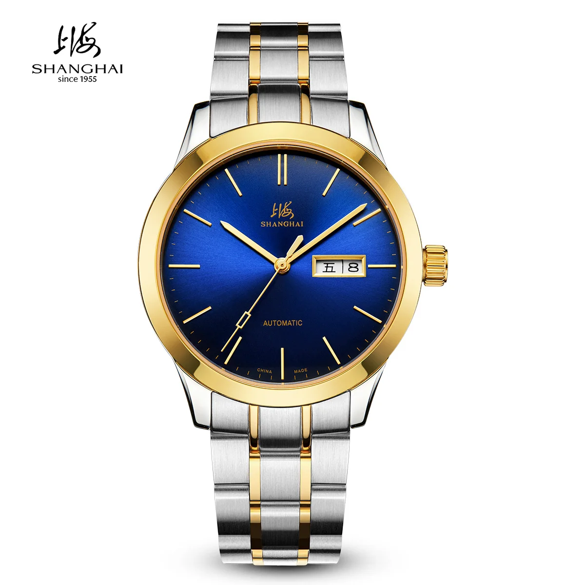 Shanghai-Men-s-Watch-8205-Movement-Sapphire-Glass-Waterproof-Automatic ...