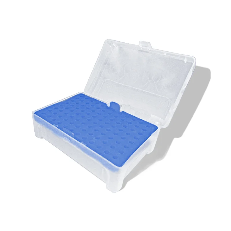 Laboratory Pipette Tip Box 10ul Micropipette Plastic Pipette Box 96 ...