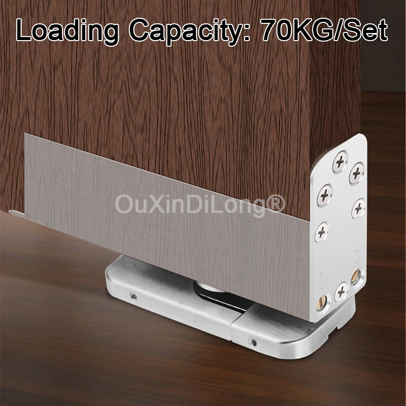 2Sets Heavy Duty 90Degree Positionging Wood Door Pivot Hinges Hydraulic ...