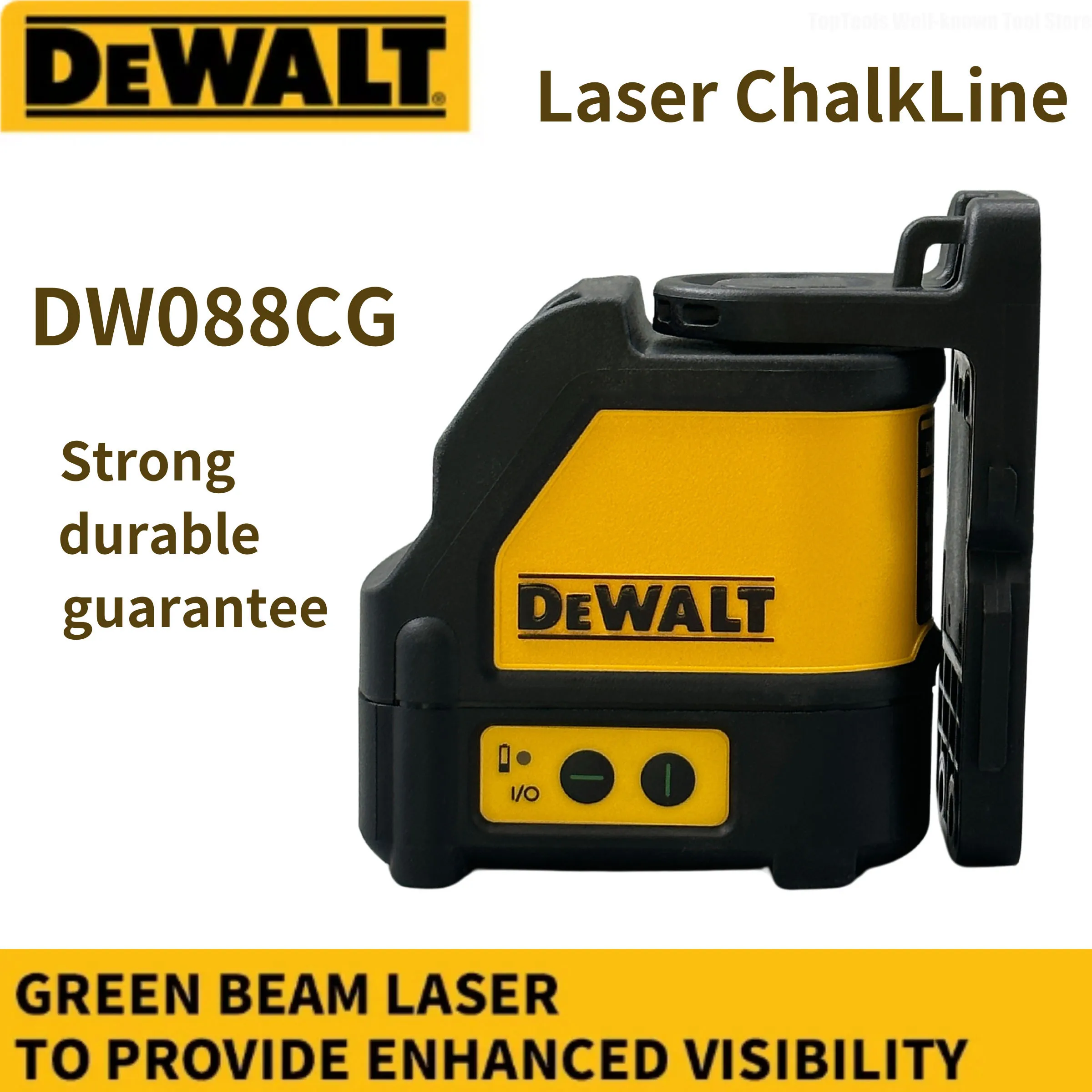 DEWALT-Auto-nivelamento-Green-Beam-Laser-Level-2-Line-Cross-Line ...