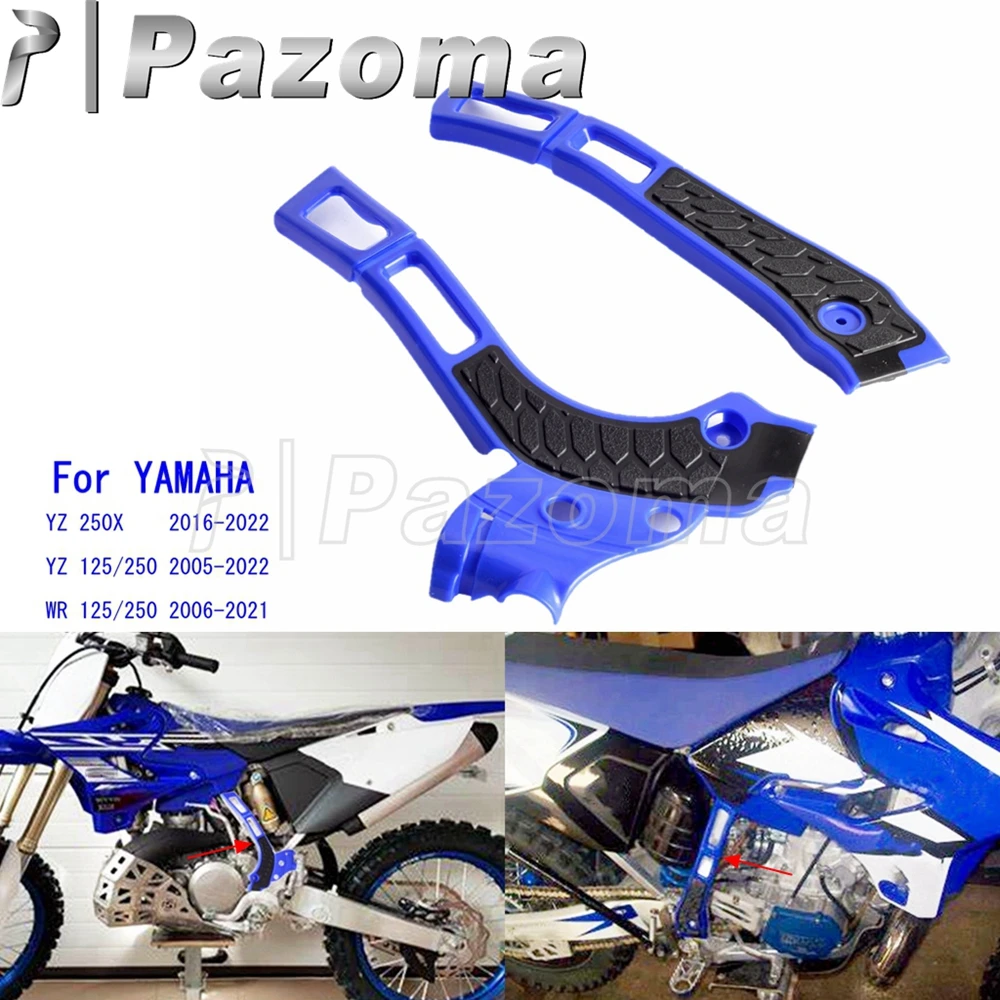 Motocorss Plastic X Grip Frame Guard Cover For Yamaha Wr125 Wr 250 ...