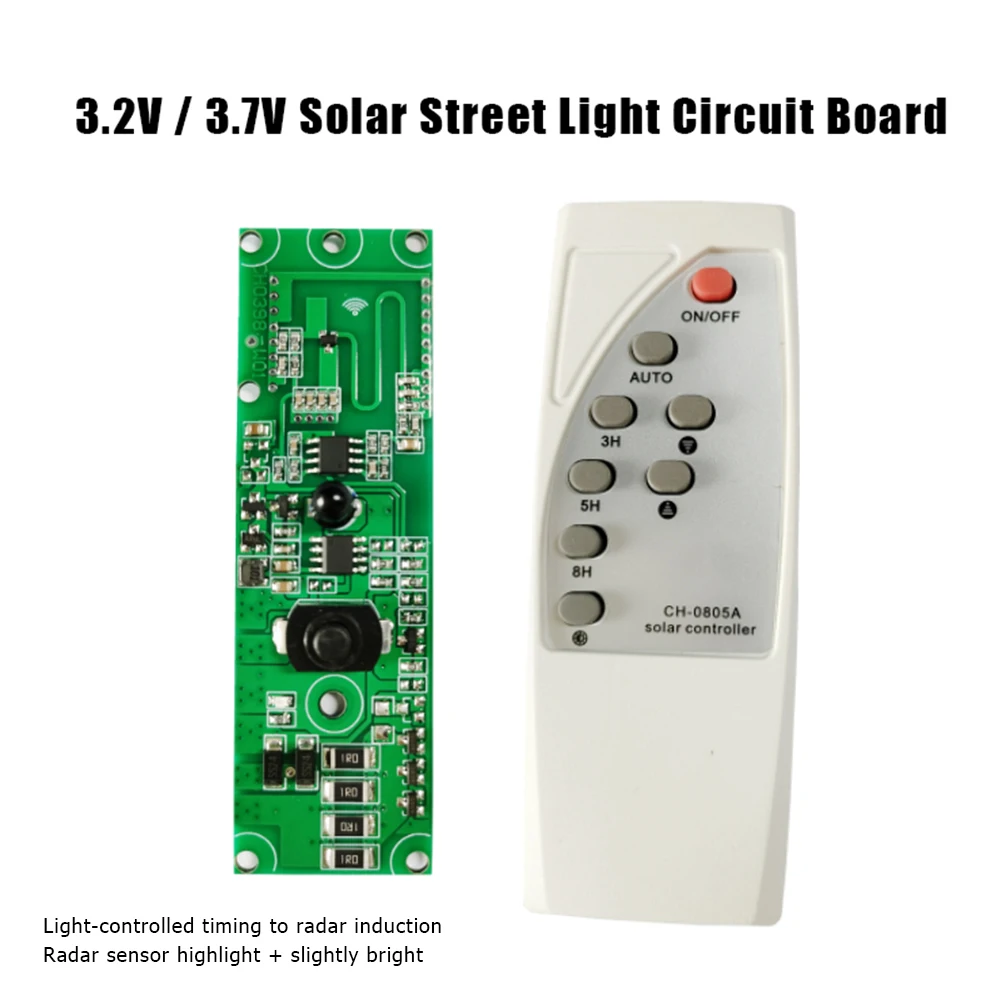 Automatic-Control-Lamp-Board-with-Remote-Control-Solar-LED-Driver-Board ...