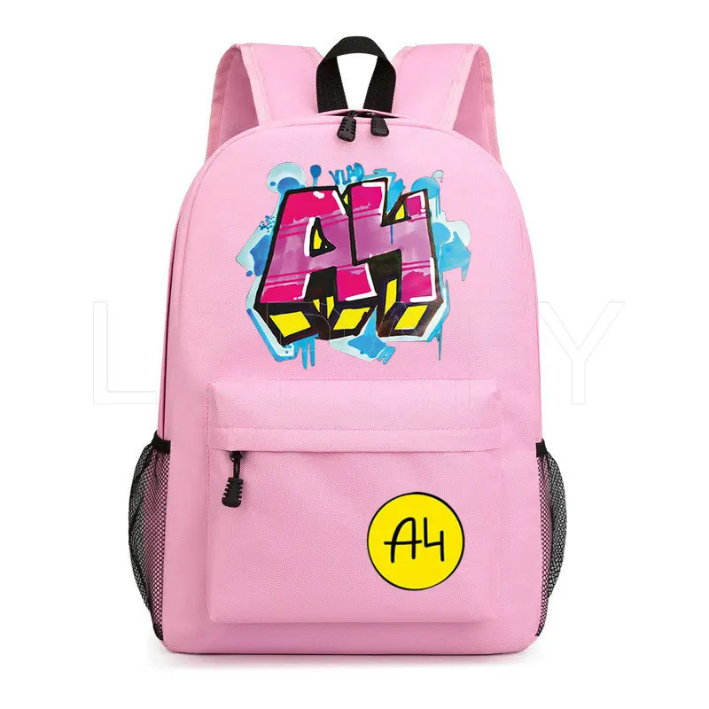 4-Backpack-For-Teenagers-Kids-Boys-Girls-Children-Student-School-Bags ...