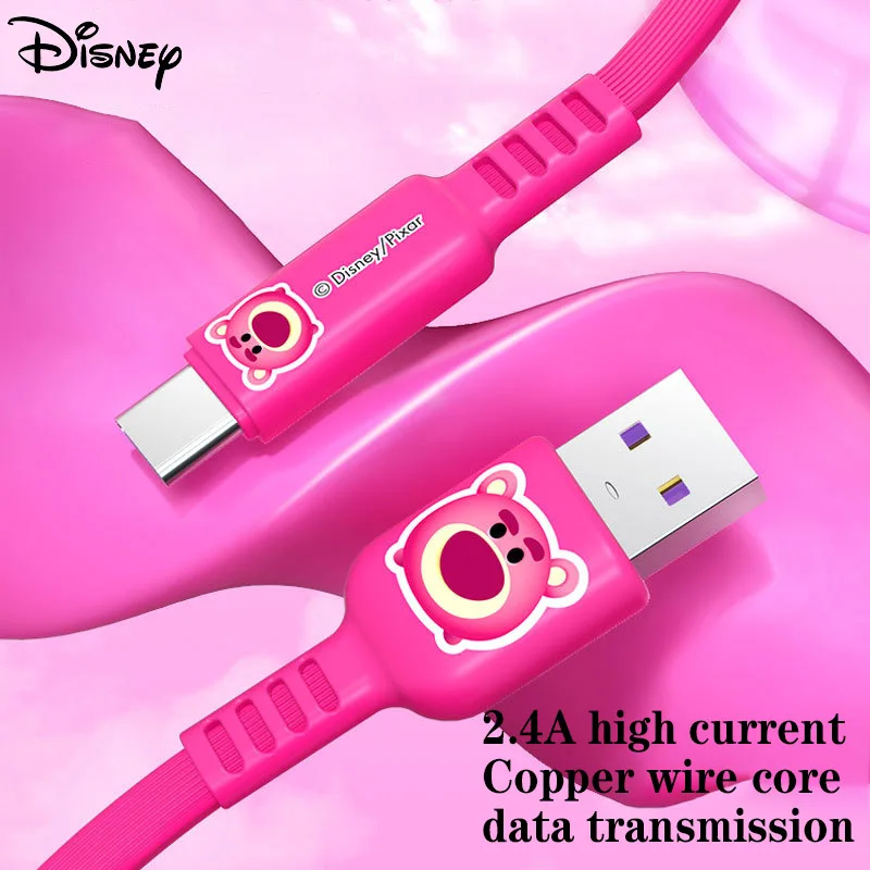 Disney-Mickey-Minnie-Alien-Winnie-Fast-Charger-Data-Cable-Type-C-iPhone ...