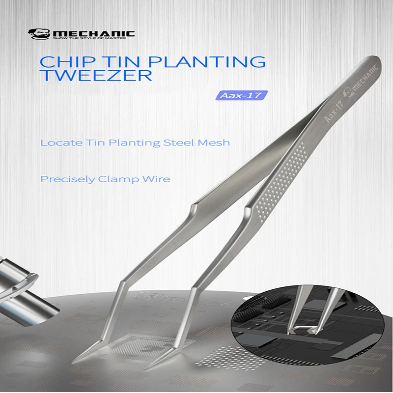 MECHANIC-Aax-17-High-Hardness-Stainless-Steel-Chip-Tin-Planting-Forceps ...