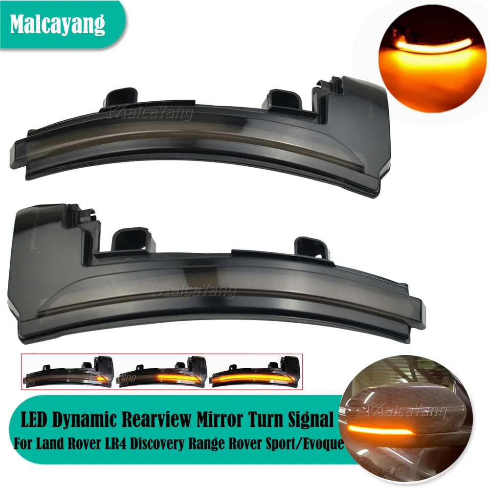 2X-NEW-Dynamic-Turn-Signal-Blinker-Sequential-Side-Mirror-Flasher-Light ...
