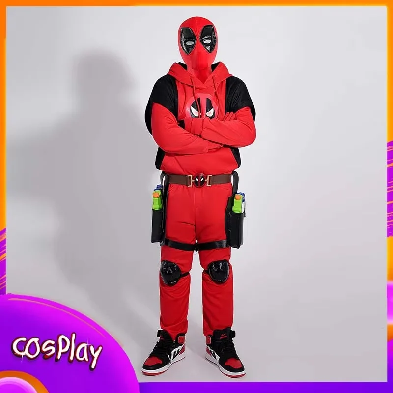 Deadpool Kidpool Cosplay Costume COS Deadpool Halloween Carnival Comic ...