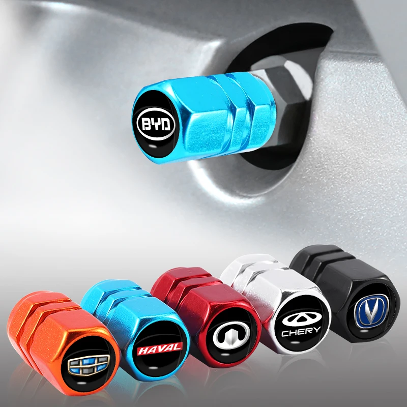 4pcs Car Valve Cover Tire Rim Valve Stem Caps for Jeep Can Am Renegade ...