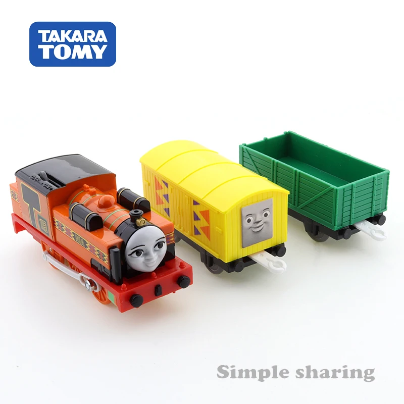 Tomy Pla Rail Plarail Thomas & Friends Trackmaster Motorizada Nia 100% ...